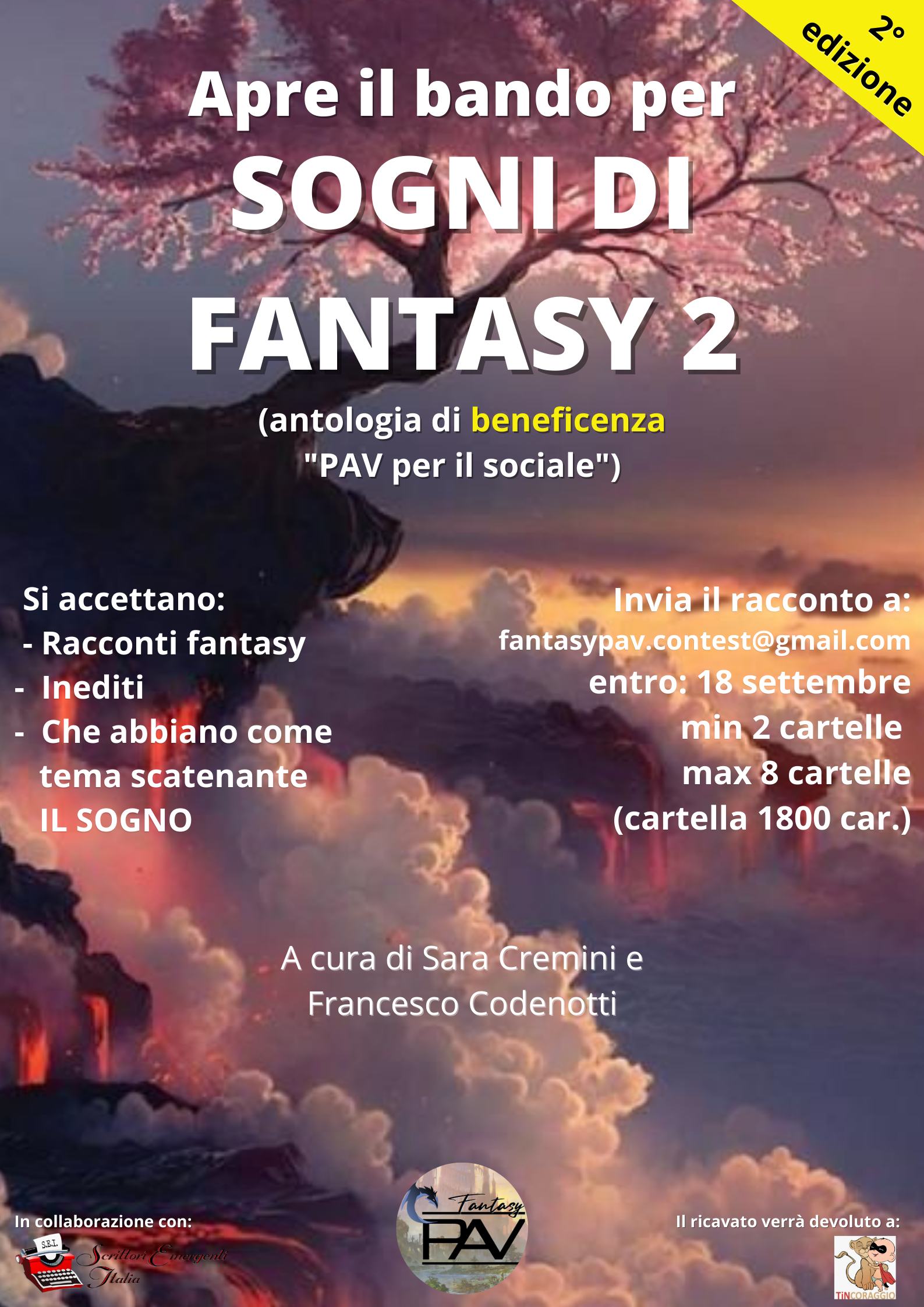 Seconda edizione del concorso Sogni di Fantasy “SOGNI DI FANTASY 2 ...
